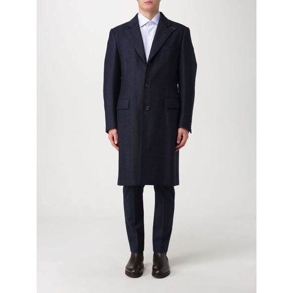 Brioni | Jackets & Coats | Brioni Coat Men Blue | Poshmark